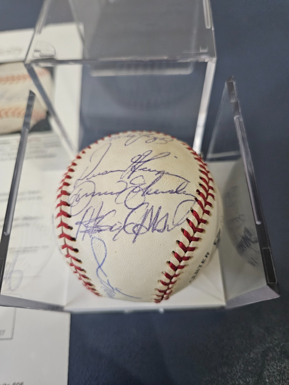 1977 CLEVELAND INDIANS TEAM SIGNED OFFICIAL MLB BASEBALL JSA LOA - 18 ...