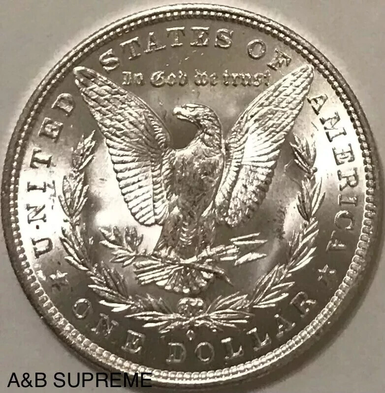 (1) Morgan Dollar -From OBW Roll- Estate Hoard CHOICE-GEM Bu Unc 90% ...