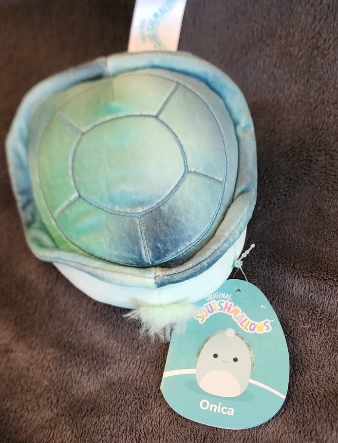 Squishmallow Onica Turtle Green Blue Sea Life 5" Plush BNWT FREE SHIP ...