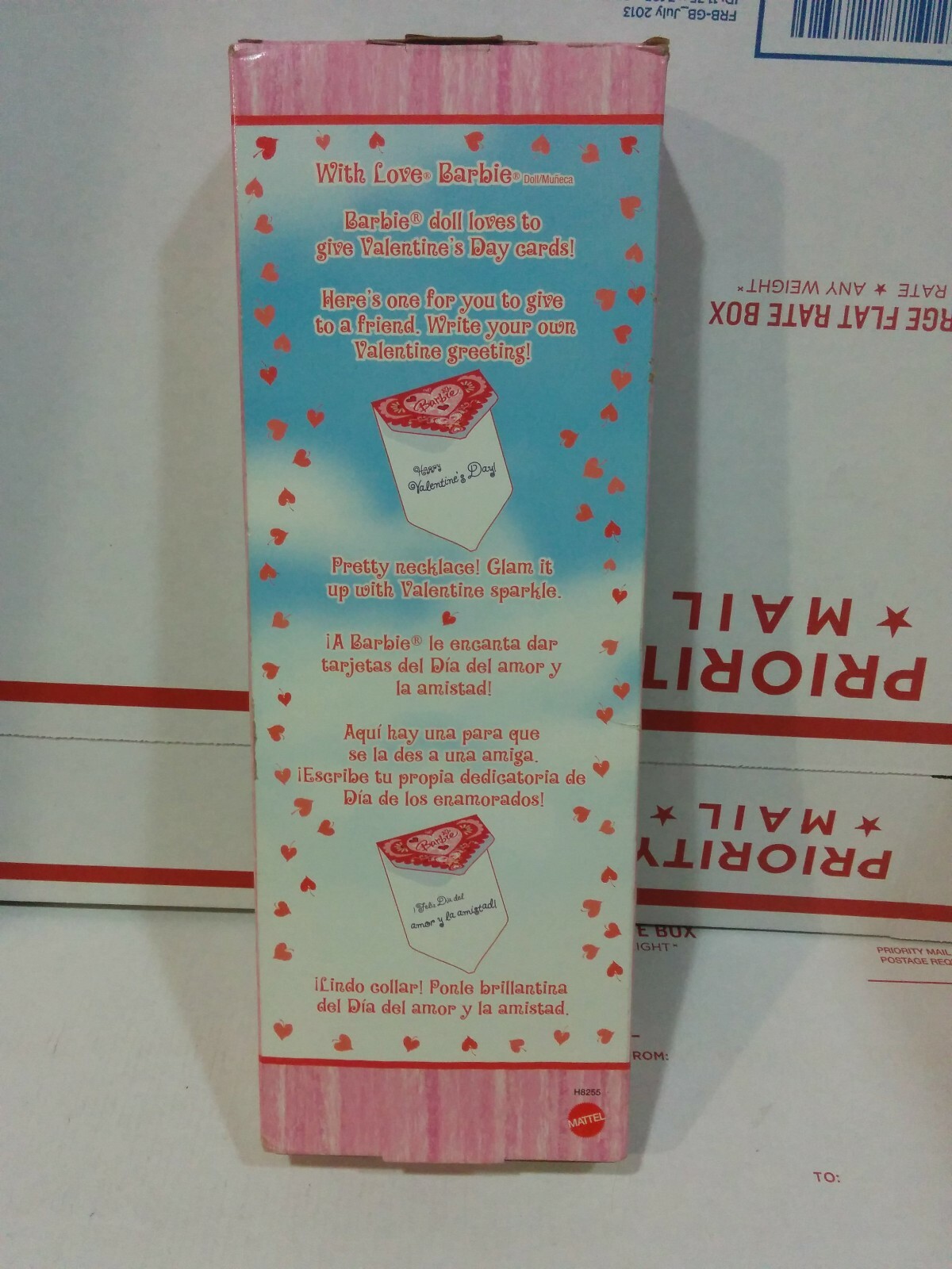 2005 Mattel With Love Barbie Doll Valentine's Day African American Dark ...