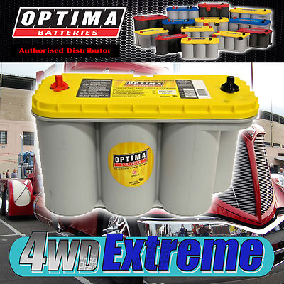 OPTIMA YELLOW TOP D31T BATTERY 12 VOLT AGM 900CCA DEEP CYCLE TRUCK ...