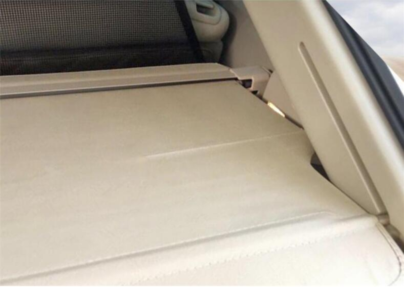 Beige Rear Trunk Shielding Shade Cargo Cover Luggage For Cadillac SRX ...