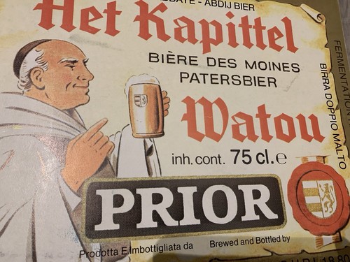 TRES RARE ANCIEN CARTON PUBLICITAIRE BIERE PRIOR | eBay