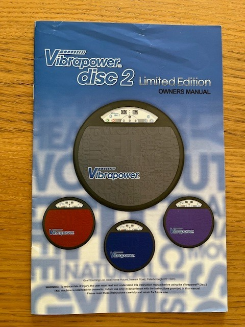 Vibrapower Disc 2 Limited Edition Vibrating Exercise Plate | eBay UK