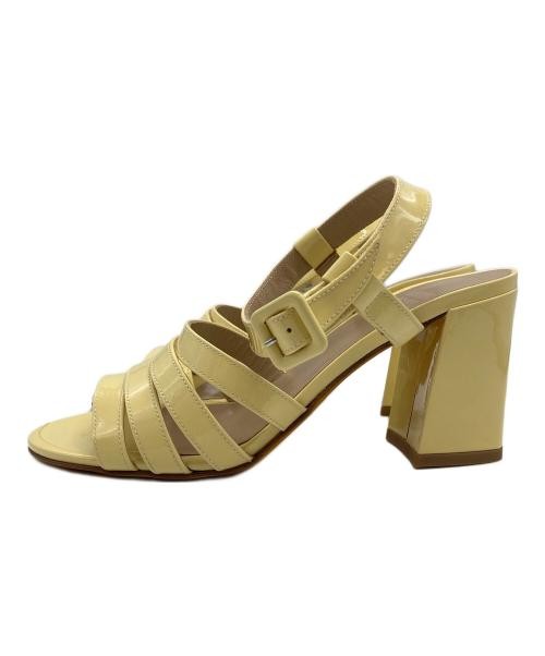 MARYAM NASSIR ZADEH Patent leather sandals yellow | eBay UK