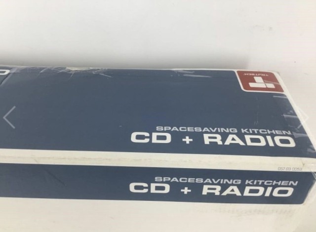 Trutech Under Cabinet Space Saving Kitchen CD Radio Player W/ Remote ...