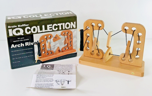 Brain Baffler, IQ Collection - Arch Rival Hardwood Puzzle Game ...
