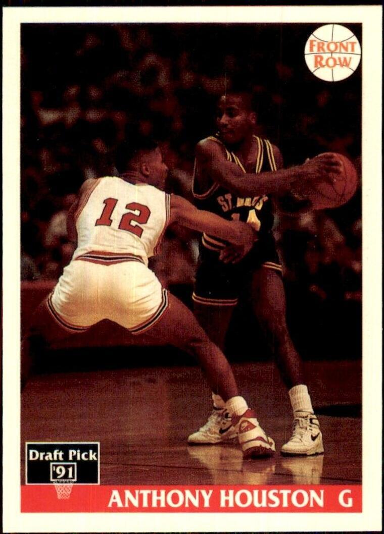 1991-92 Front Row - Anthony Houston #74 (RC) for sale online | eBay