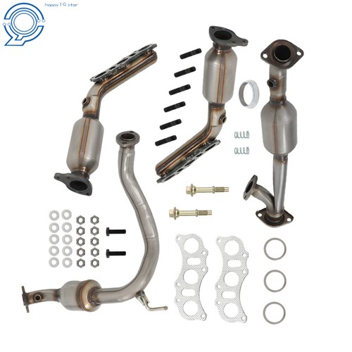 2x Front & 2x Rear Catalytic Converter For 2003-2009 Toyota 4Runner 4 ...