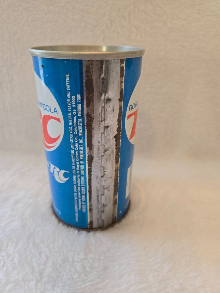 1976 Mike Bragg Empty Royal Crown RC Cola Football Soda Can | eBay