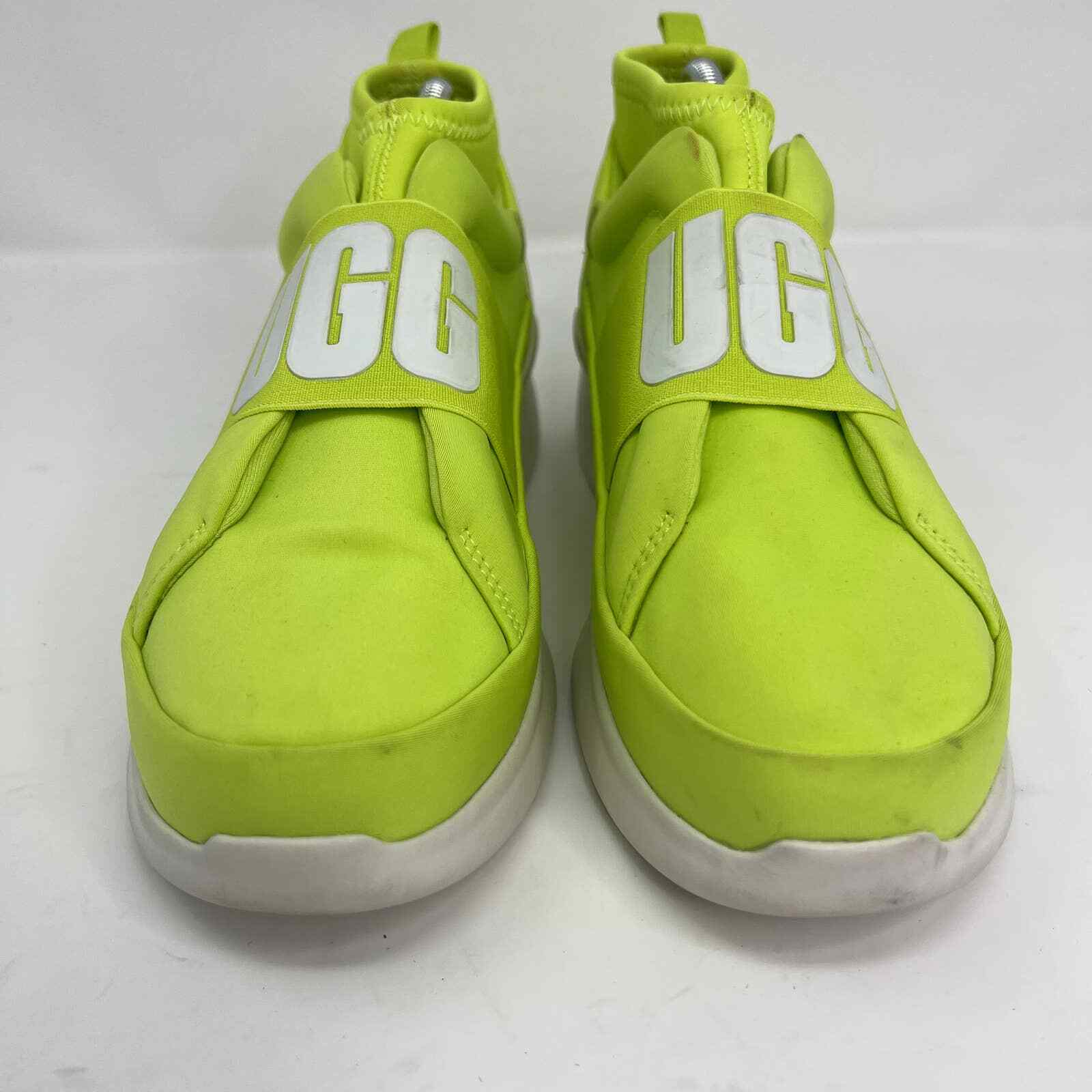 Ugg Women's Neutra Neon Yellow Chunky Slip On Sneaker… - Gem