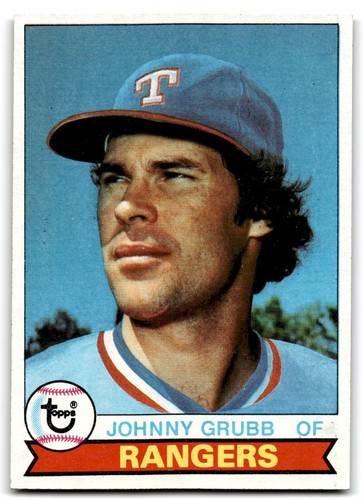 1979 Topps Johnny Grubb . Texas Rangers #198 | eBay