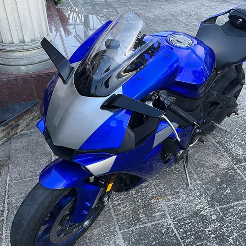 Rearview Side Mirrors 360° Rotatable For Yamaha R1 YZF R6 2017- YZF R7 ...