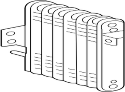 2920A103 Mitsubishi Oil cooler,t/m 2920A103, New Genuine OEM Part | eBay