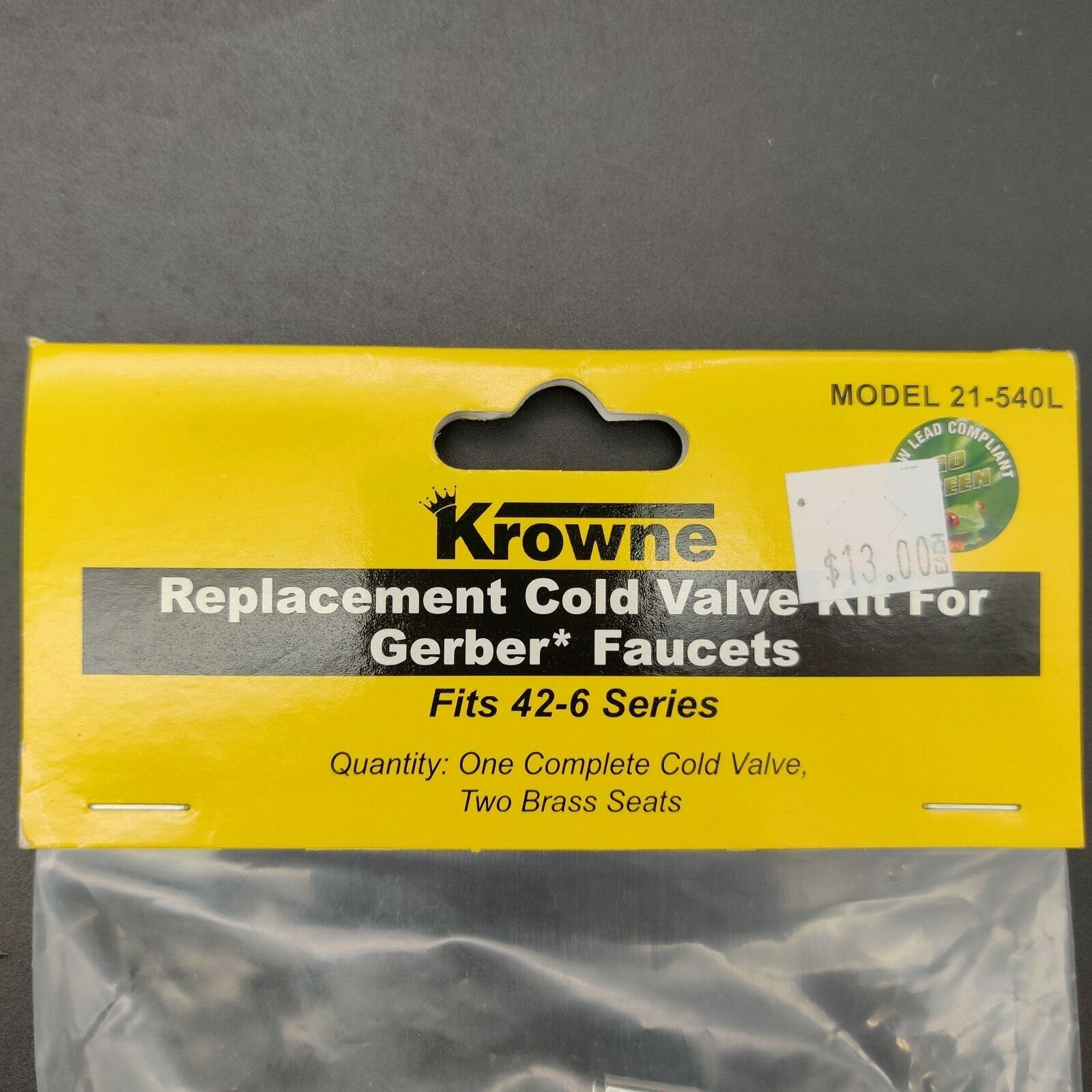 Krowne Cold Stem Assembly for Gerber Faucets 21-540L for sale online | eBay