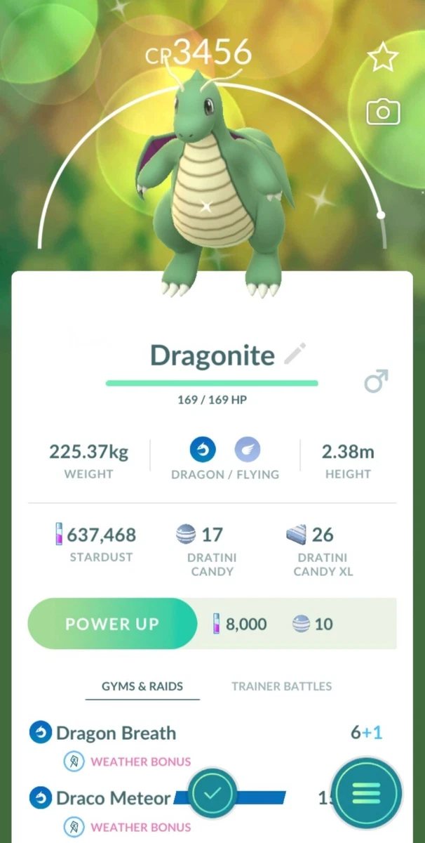 Shiny Dragonite Pokemon