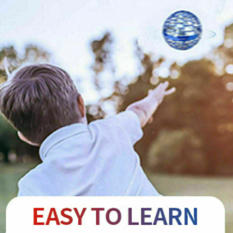 Flynova Pro Flying Toy Boomerang Spinner Ball Tricks Hand Operated ...