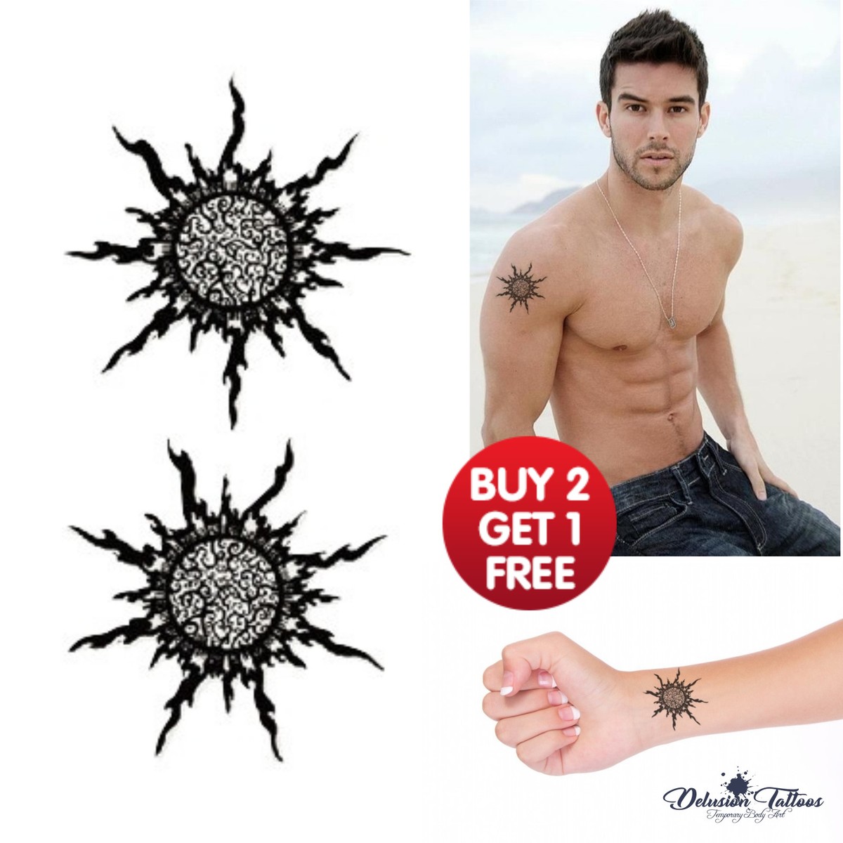 Small Tribal Tattoos For Men