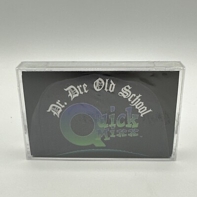 Dr. Dre Old School Quick Mixx Thump Records 1996 Sealed Cassette ...