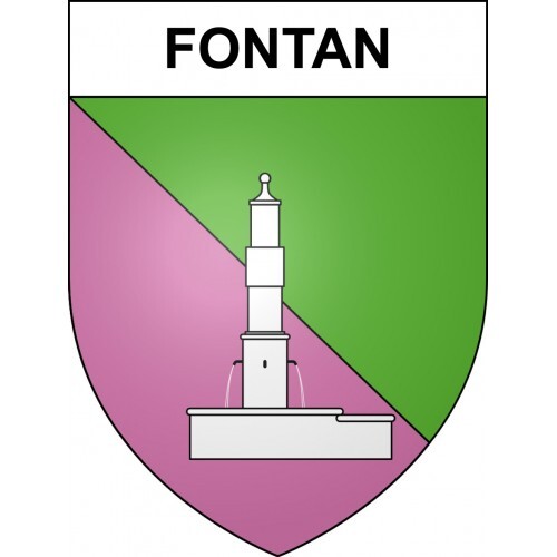 Fontan 06 ville sticker blason écusson autocollant adhésif | eBay