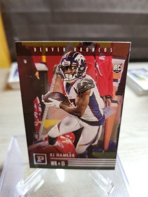 2020 PANINI CHRONICLES PANINI FOOTBALL KJ HAMLER ROOKIE CARD #PA-25 ...