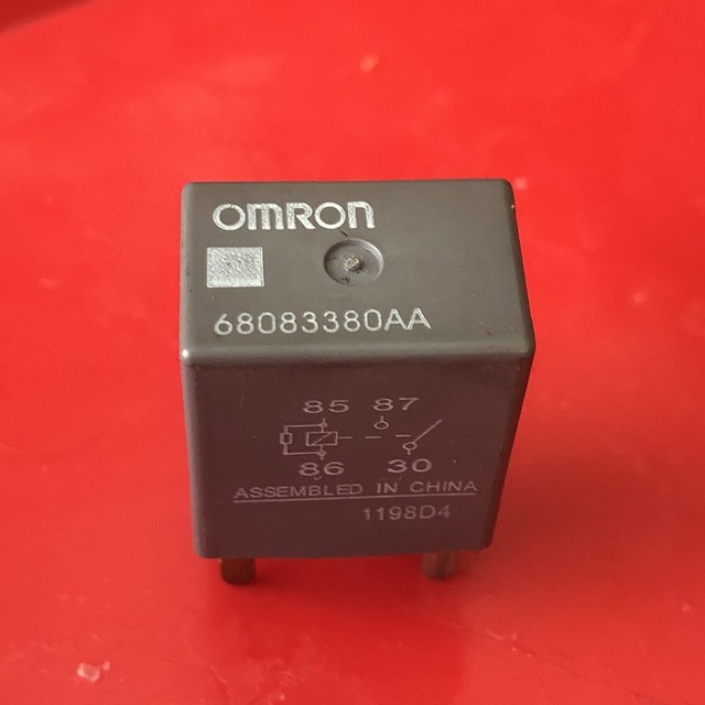 Dodge CHRYSLER Jeep Omron 4 Prong Relay 68083380AA OEM for sale online ...