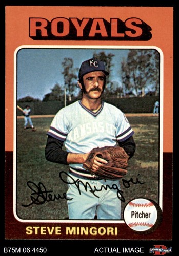 1975 Topps Mini #544 Steve Mingori Royals 8 - NM/MT B75M 06 4450 | eBay