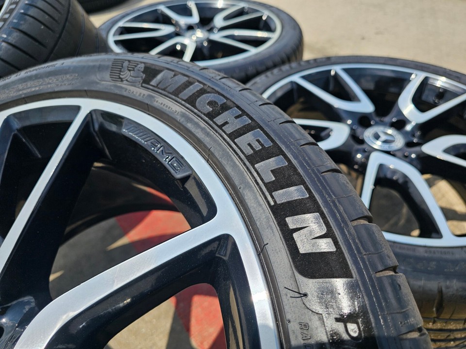 20" Mercedes E43 E53 E400 AMG S580 S65 S63 OEM 85543 85544 wheels rims ...