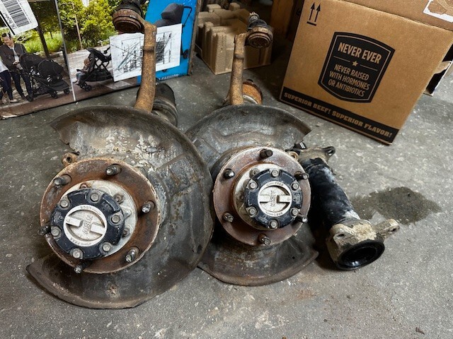 toyota tacoma & 4runner aisin manual locking hub axle conversion swap ...