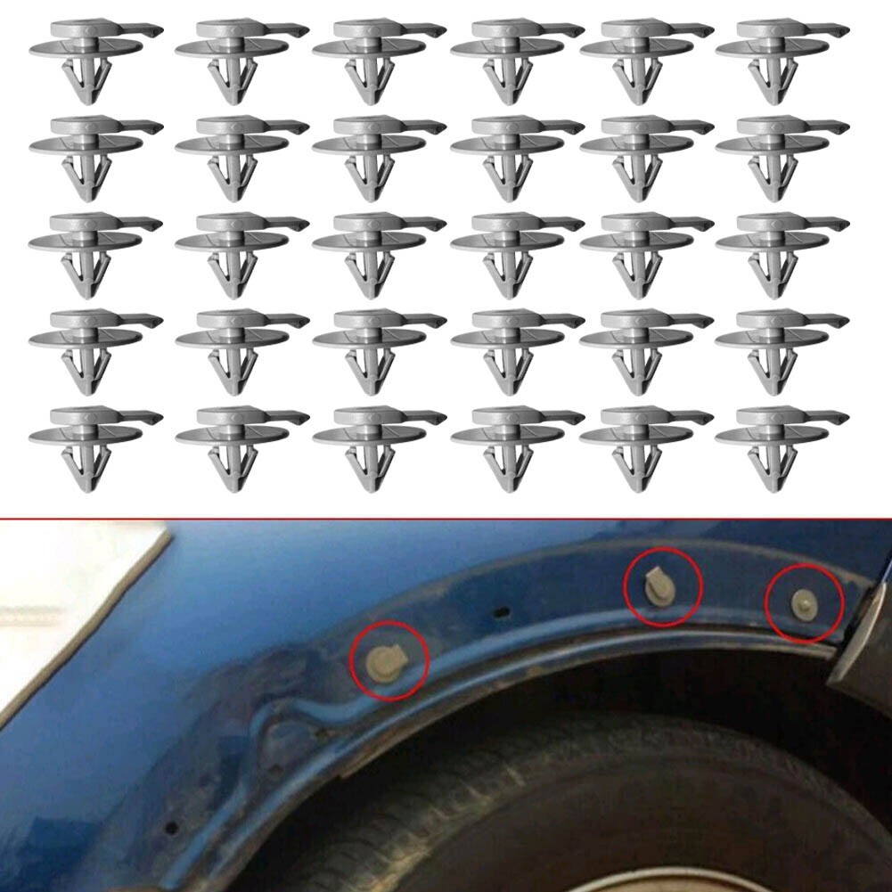 Heavy Duty Wheel Arch Trim Molding Clips for BMW For Mini For Cooper 30 ...