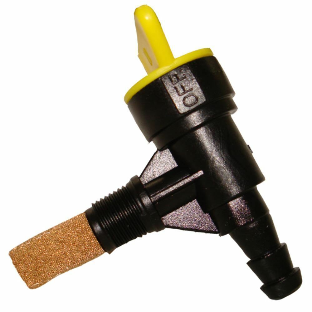 Fuel Tap Twist On/Off Fits Atco, Suffolk & Qualcast with 1/4" Fuel Pipe ...
