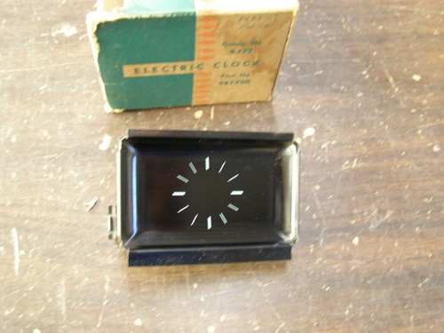 OEM Chevrolet 1963 Impala Clock Delete Panel Chevy | eBay