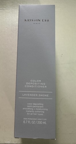 KRISTIN ESS HAIR Lavender Smoke Color Depositing Conditioner 6.7 Oz NEW ...