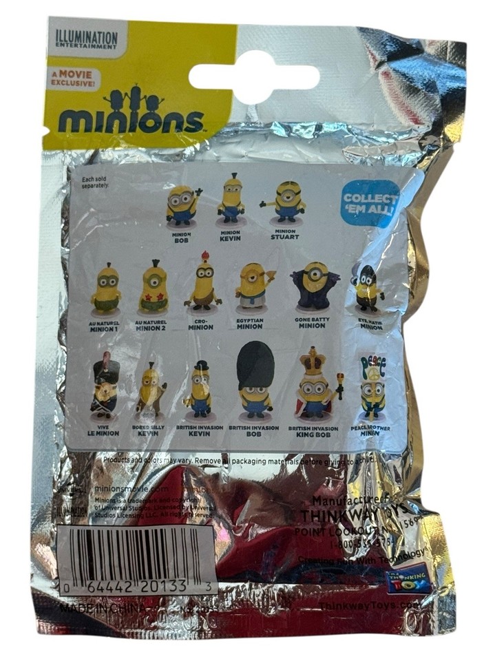 Thinkway Toys Minions Movie Minion Surprise Blind Bags 2-Brand New & 3 ...