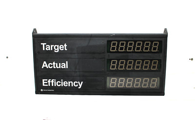 Vorne XL600-3T-X542 Productivity Visual Display, 3 Line, Tricolor LED ...