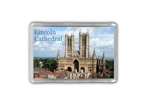 Lincoln Fridge Magnets Cathedral, River Witham, Castle Imp ...