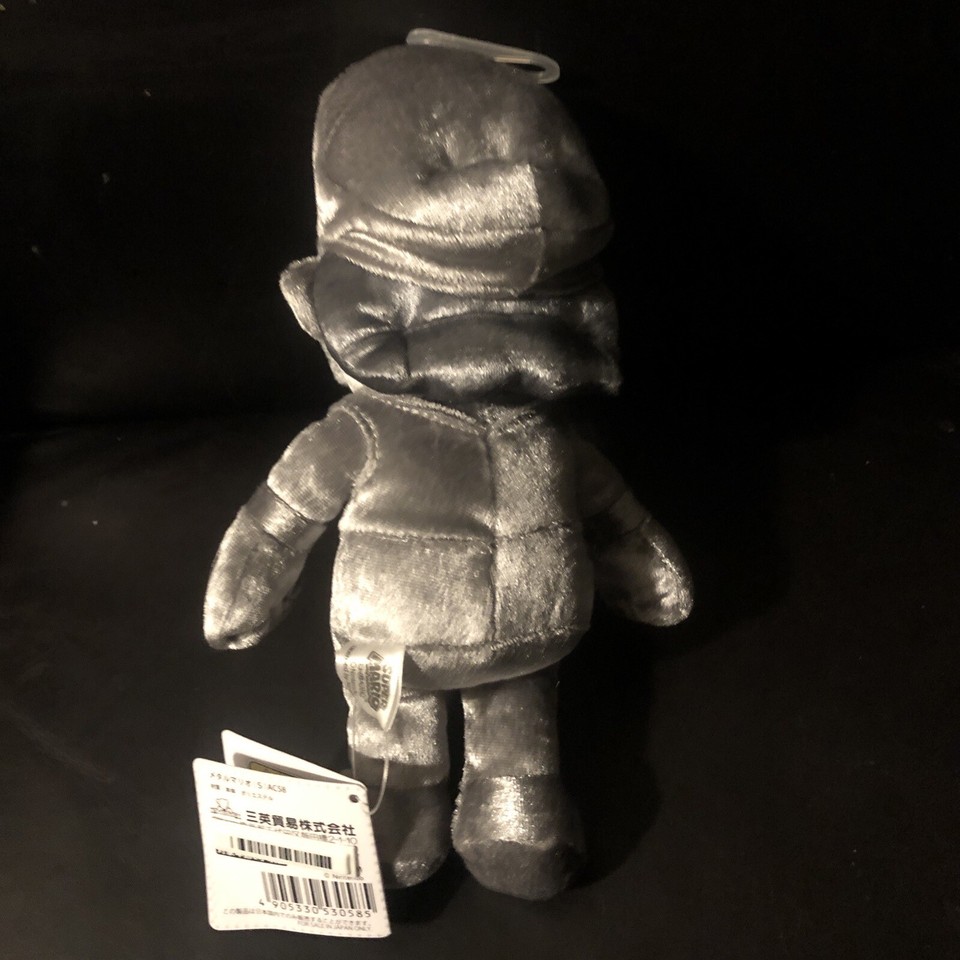 Super MARIO SILVER METAL Little Buddy Plush All Star Collection 9 ...