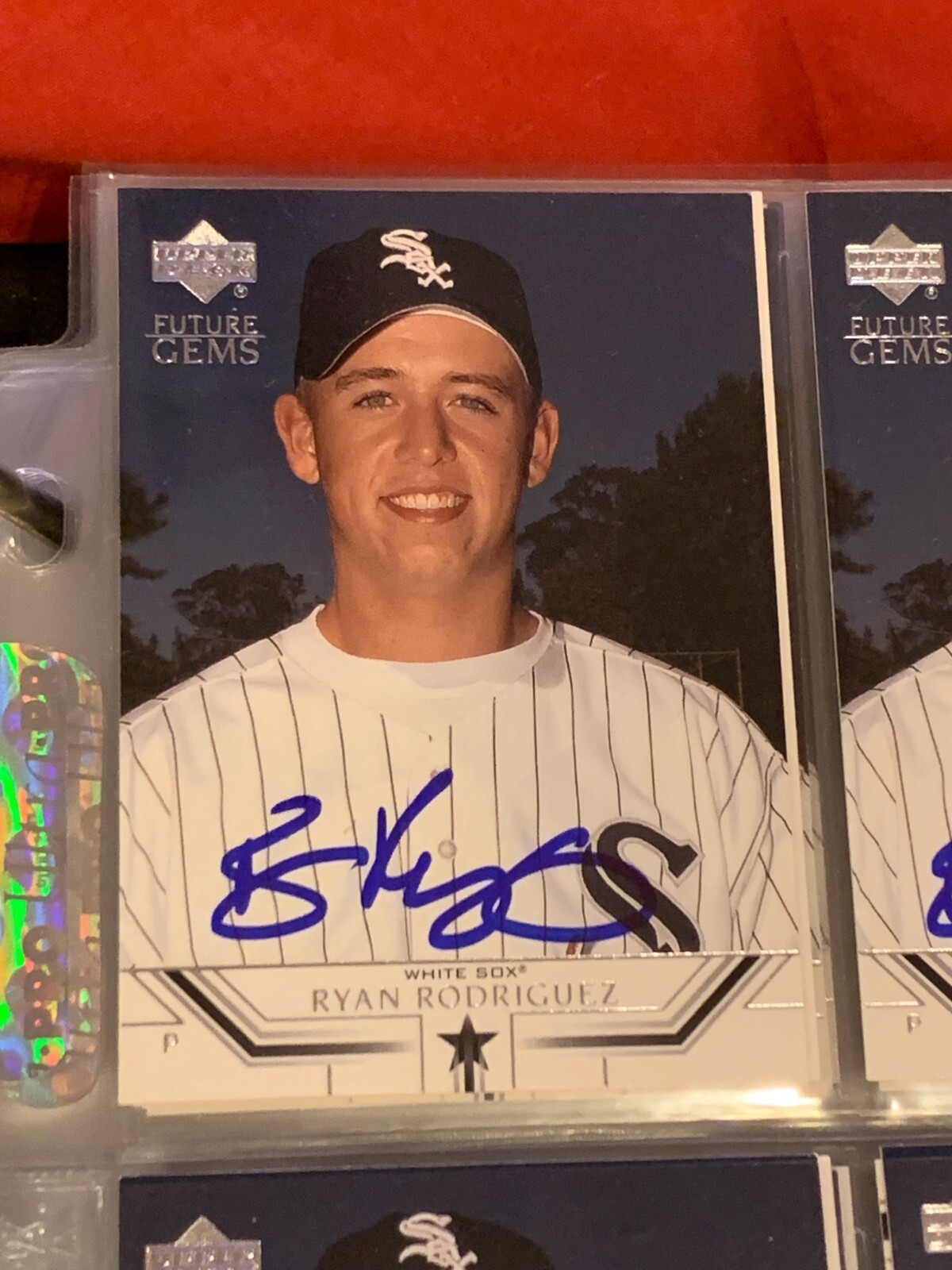 RYAN RODRIGUEZ AUTOGRAPHED SIGNED 2002 UPPER DECK CARD WHITE SOX COA | eBay