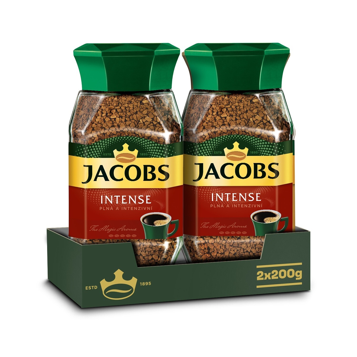 Pack of 2 x Jacobs INTENSE Instant Coffee - Jar 2 x 200g / 14oz | eBay