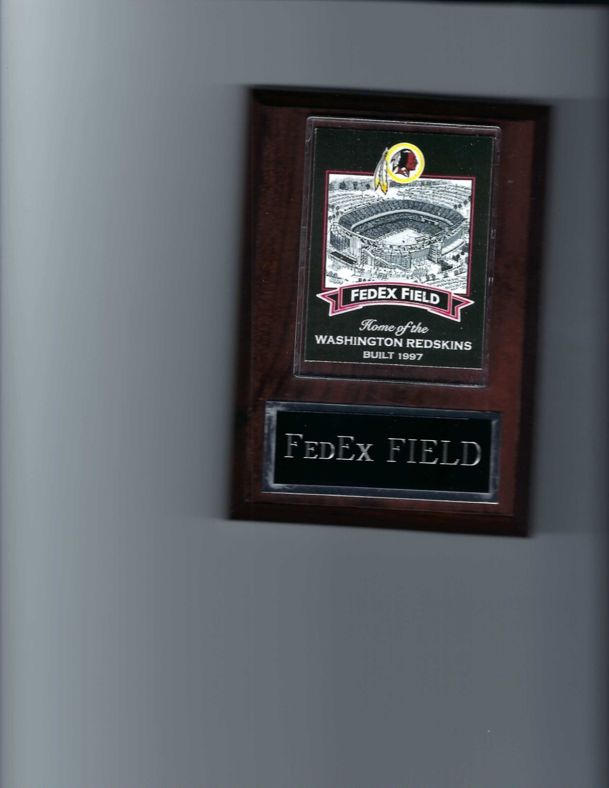FEDEX FIELD PLAQUE WASHINGTON REDSKINS FOOTBALL NFL COMMANDERS | eBay