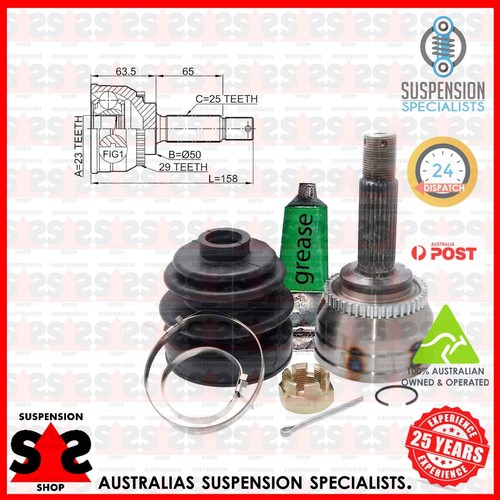 Front Axle Joint Kit, Drive Shaft Suit TOYOTA Hiace Iv Bus (__H1_, __H2 ...