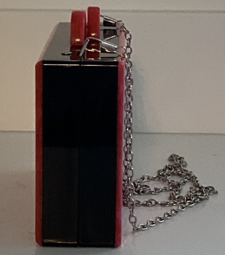 Bari Lynn LOVE Pink Purse | eBay UK