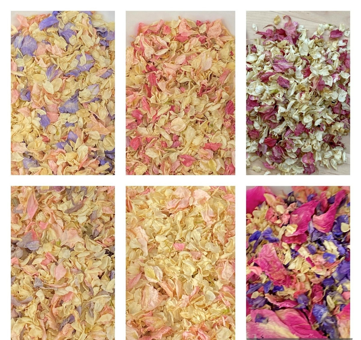 Organic Confetti Wedding