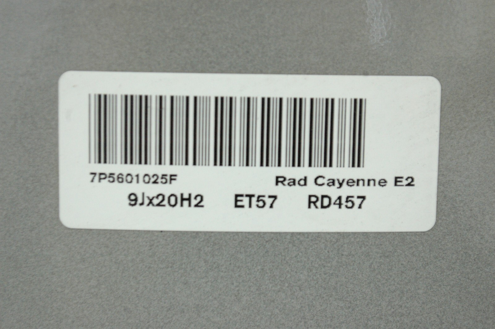 Porsche 958 Wheel 20x9 et57 95836214800 SS 95836214800EP8 | eBay