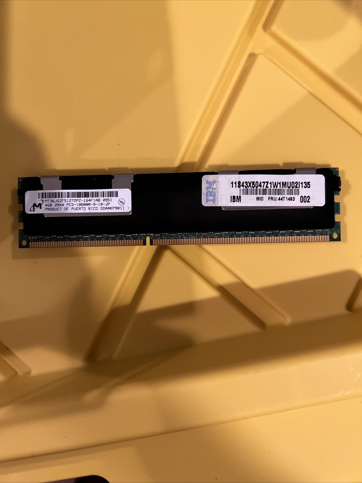 IBM 4gb Ram 2rxa pc3-10600r-9-10-JP Memory | eBay