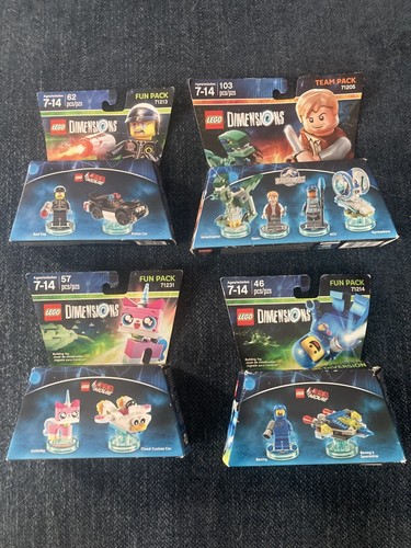 LEGO DIMENSIONS Lot: Jurassic World Team Pack (71205) Plus 3 movie fun ...