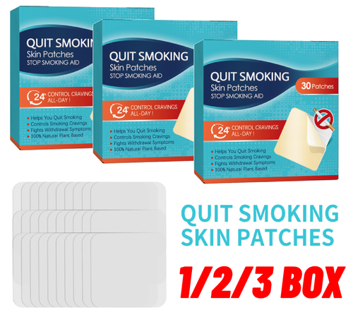30X Nicotine Patches Stop Smoking Aid Steps 1 Through 3 to Quit Smoking ...