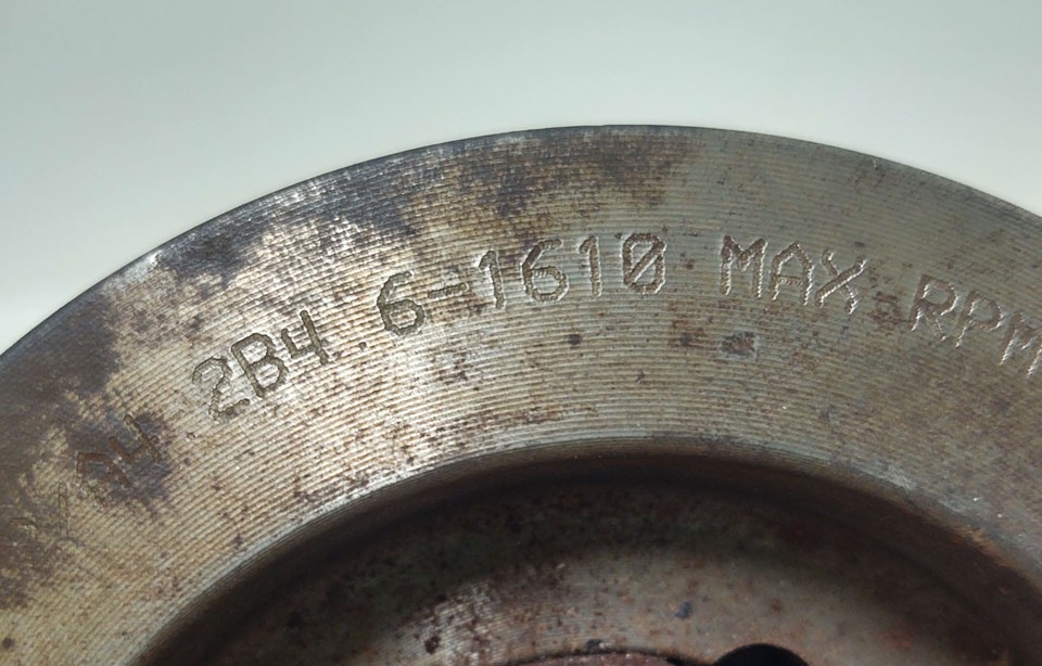 🔥5" Sheave 2B4 6-1610 TB Bore V-Belt Pulley, 2 Groove 1610, 1-1/8 ...