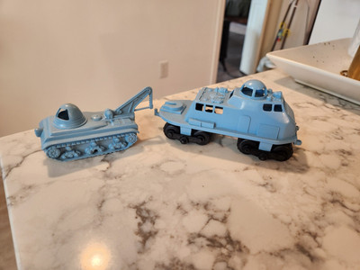 Vtg 1962 MARX Operation Moon Base Playset - Lot of 2 Vehicles | eBay