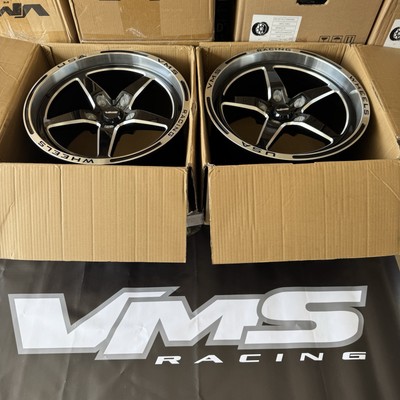 VMS V-STAR WHEELS 17X10 5X120 44 OFFSET 7 1/4" BACKSPACING SET OF TWO ...